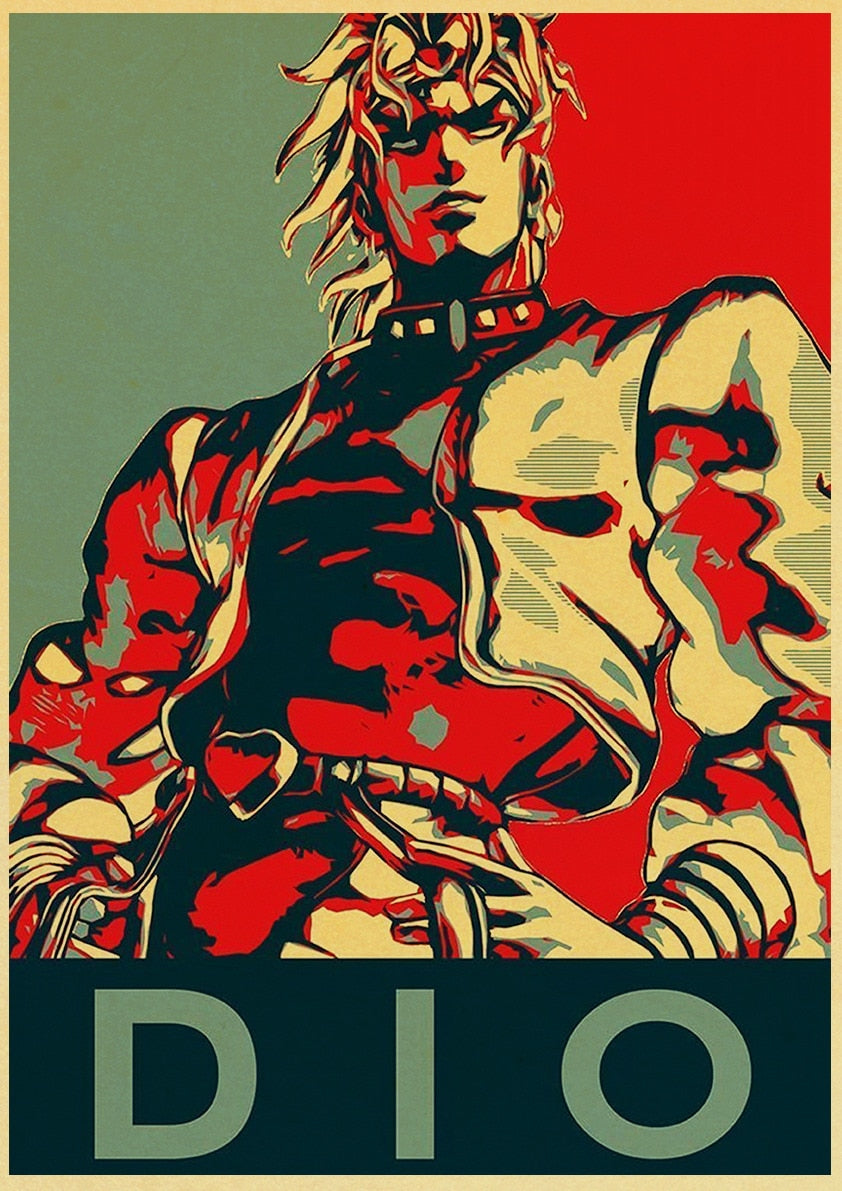 Propaganda JOJO Poster Dio Brando | JJBA SHOP®